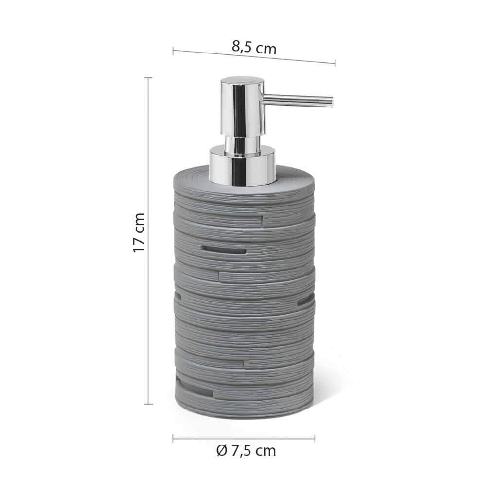 Helen soap dispenser grey – Gedy